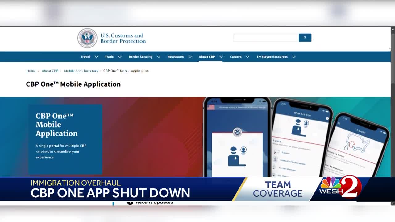 Orlando immigration attorney discusses CBP One app shut down