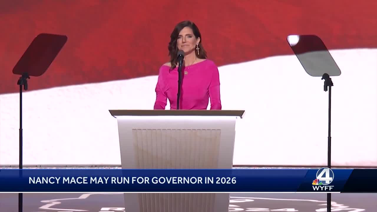 Rep. Nancy Mace says she is considering a run for South Carolina governor