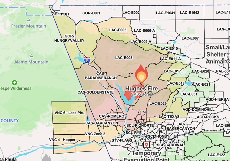 Hughes Fire: Residents Begin To Return Home As Firefighters Gain Upper ...