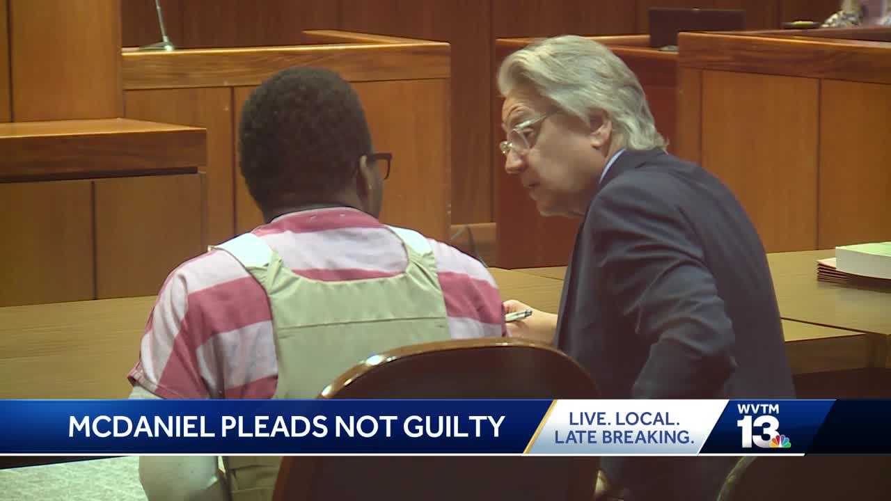 Damien McDaniel pleads not guilty to murder charges