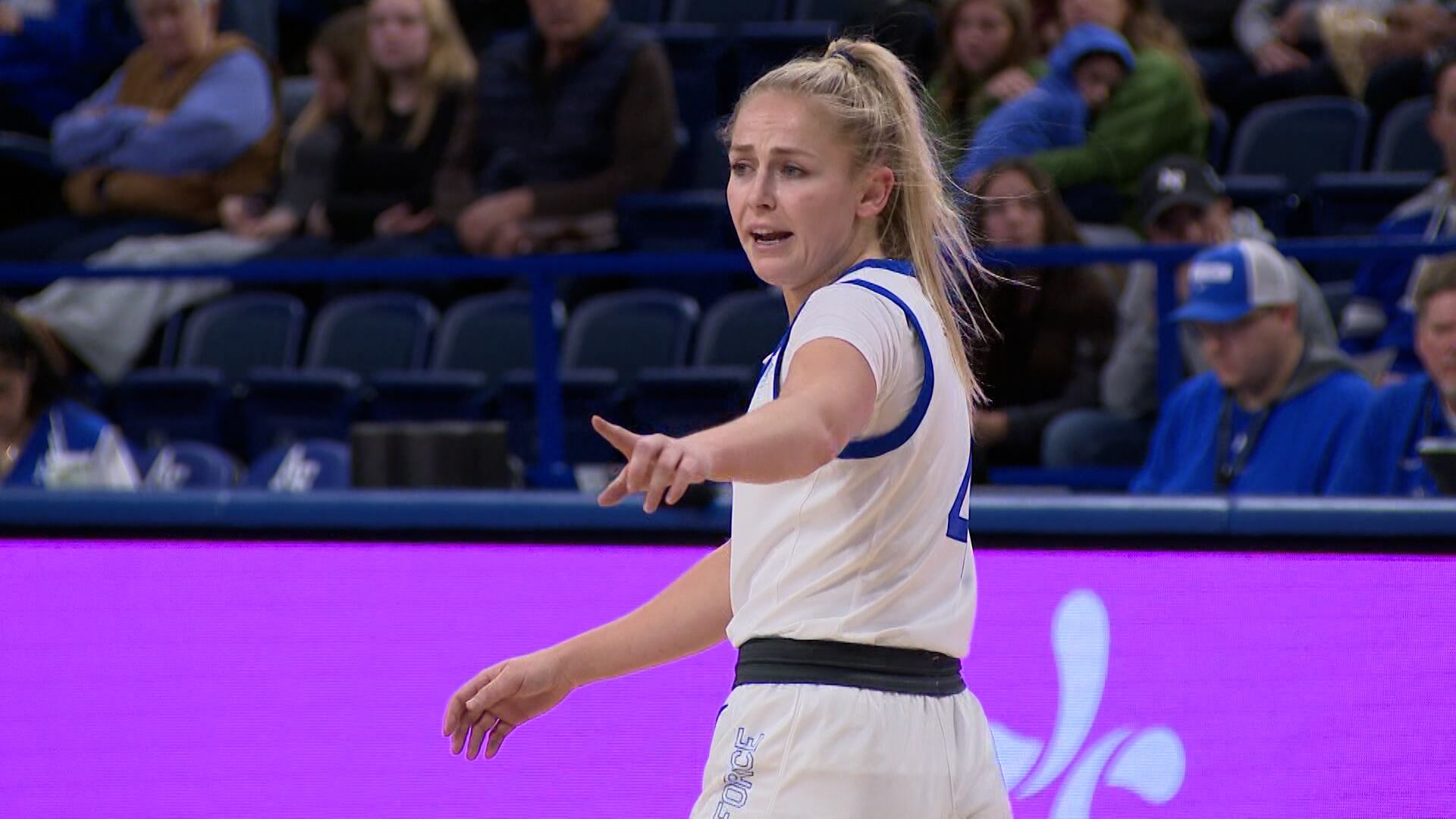 Air Force women’s basketball Captain Madison Smith earns back to back ...