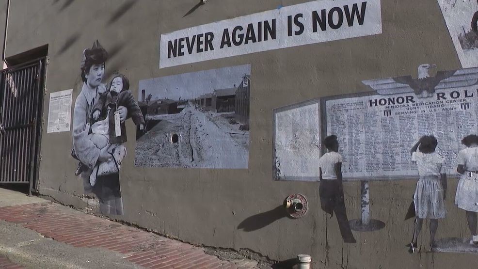 Mural depicting Seattle's Japanese-American history cleaned up after ...