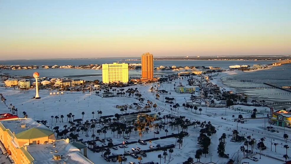 Historic winter storm dumps record snowfall across Northwest Florida