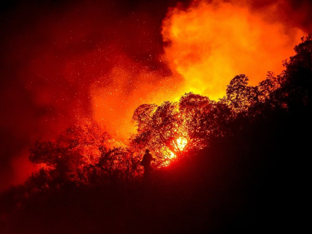 CA Fire Photos: New Fires Rage As Terrifying Conditions Persist