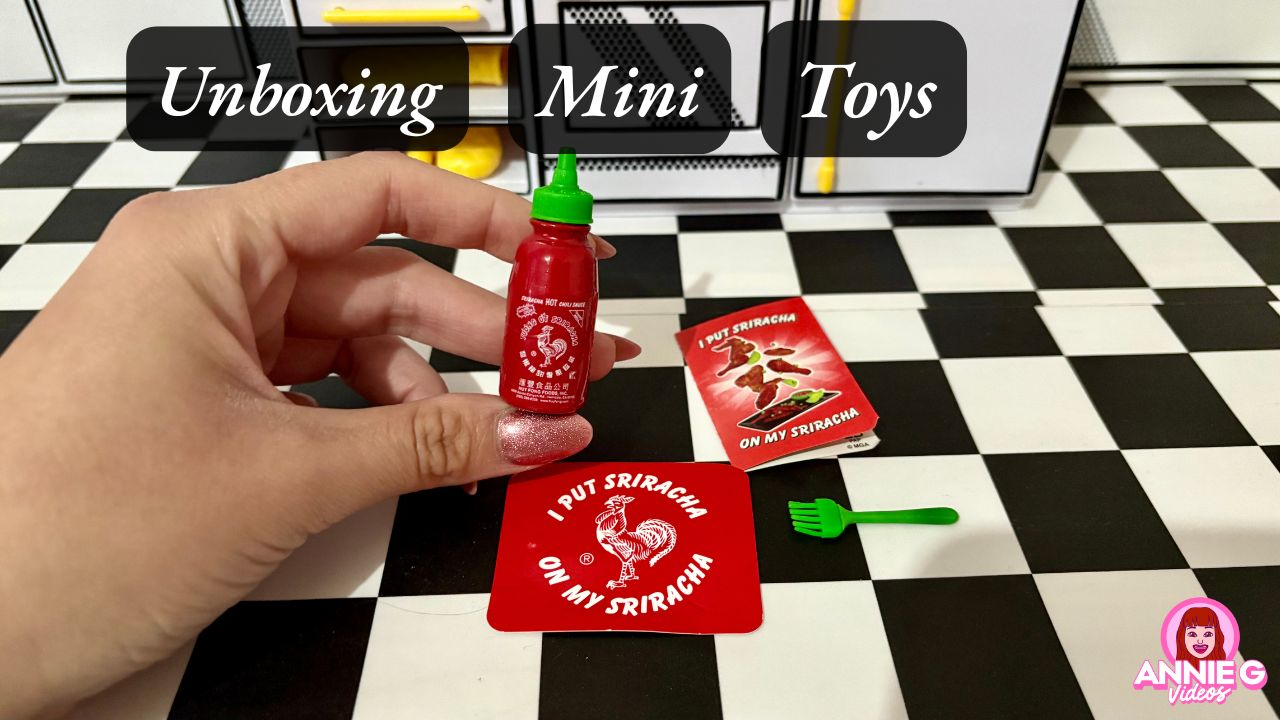 Miniverse Sriracha Mini Sauce Unboxing