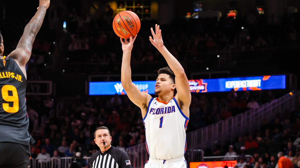 Walter Clayton Jr. breaks UF record for consecutive games with a 3-pointer