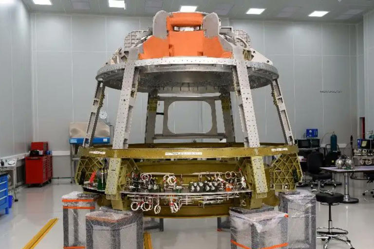 Gaganyaan crew module integrated with propulsion