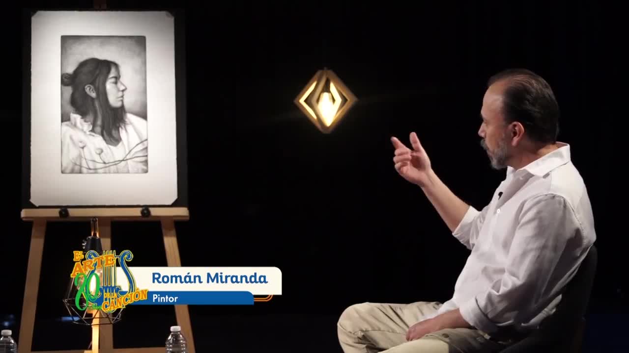 Román Miranda dibuja "Entrega total" en El Arte de la Canción II con ...