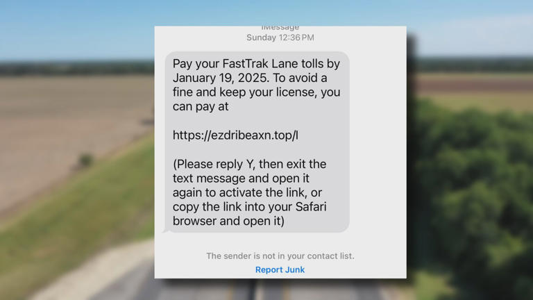 Don’t fall for new text-based toll scam claiming to be from FasTrak