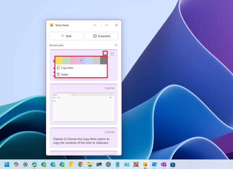 How to get the most out of Sticky Notes on Windows 11