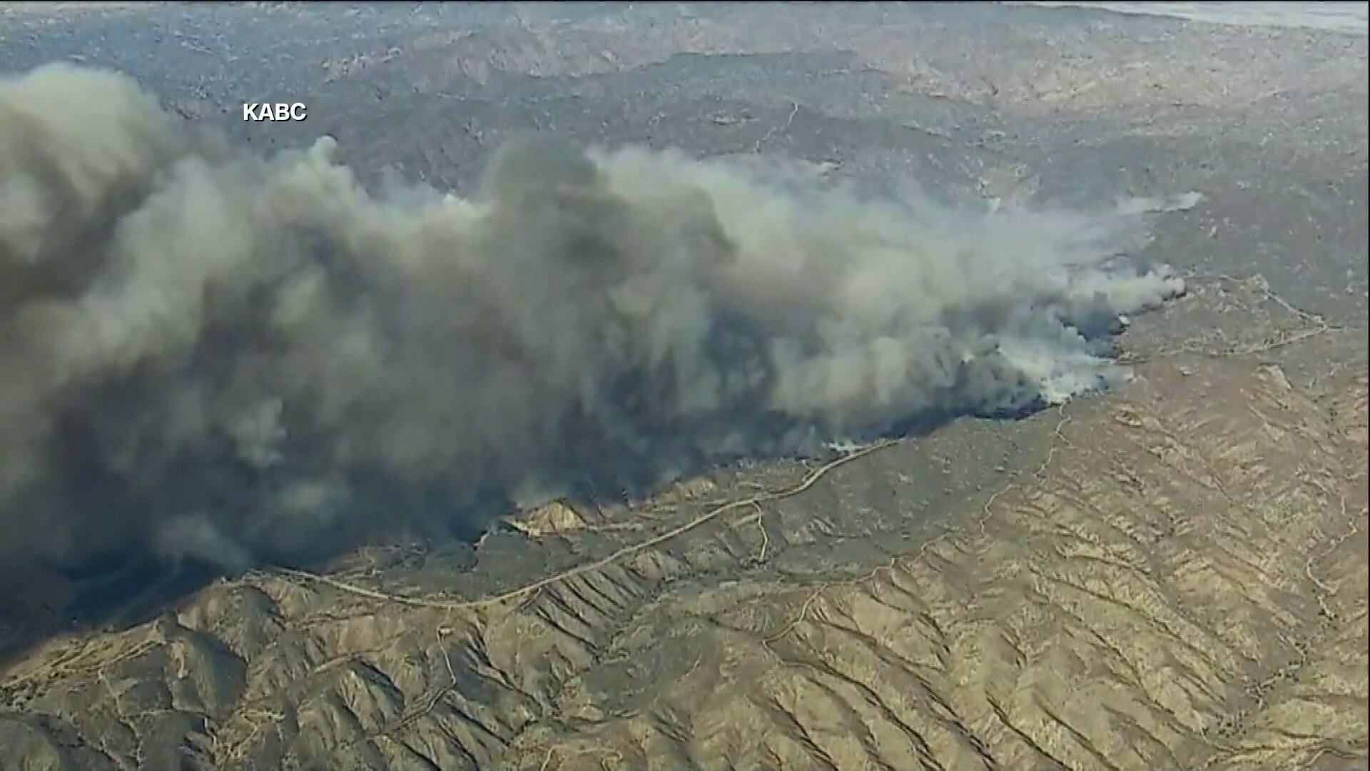 Hughes Fire breaks out north of Los Angeles, forcing thousands of ...