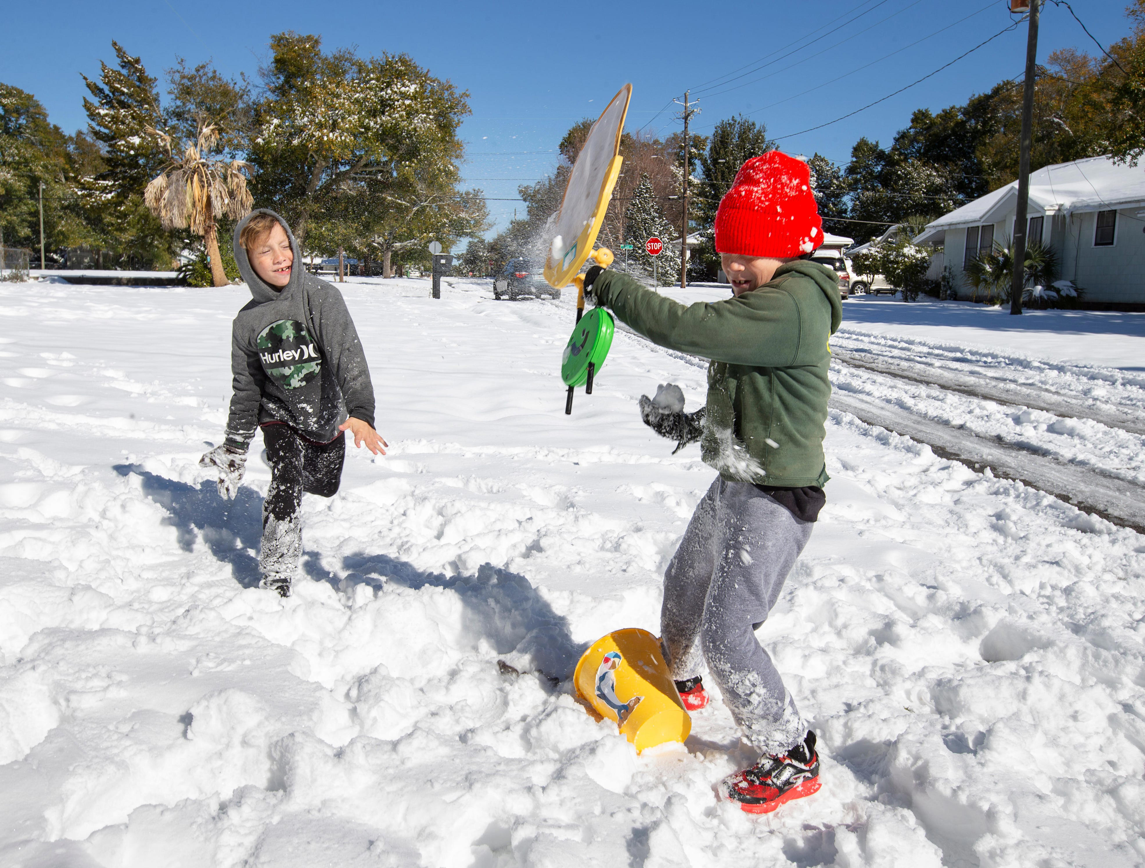 Snow ice cream floats and 6-foot snow bears fuel the memories of ...