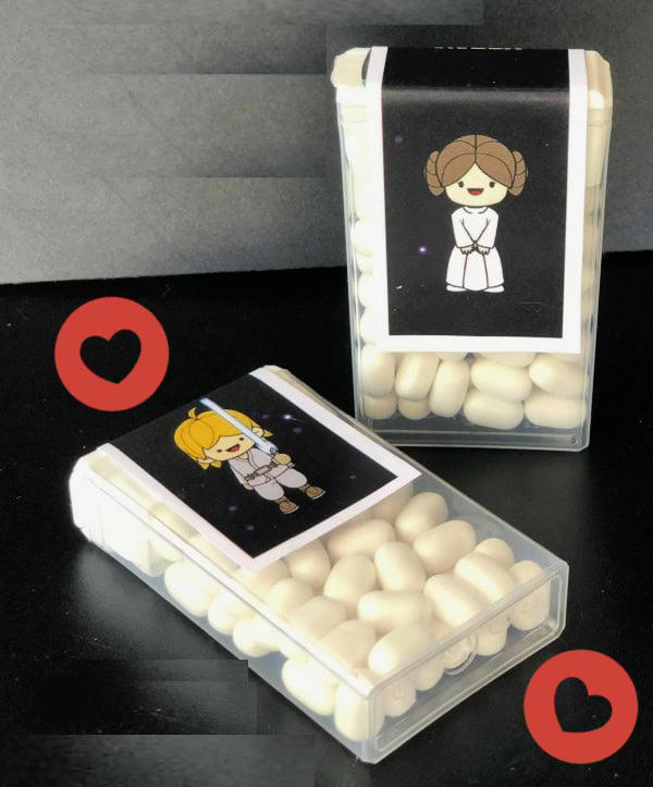 Free Printable Star Wars Valentine Tic Tac Labels