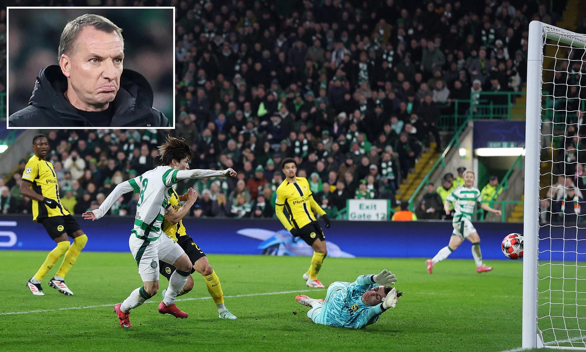 Celtic star has THREE goals ruled out in the first-half of Champions ...