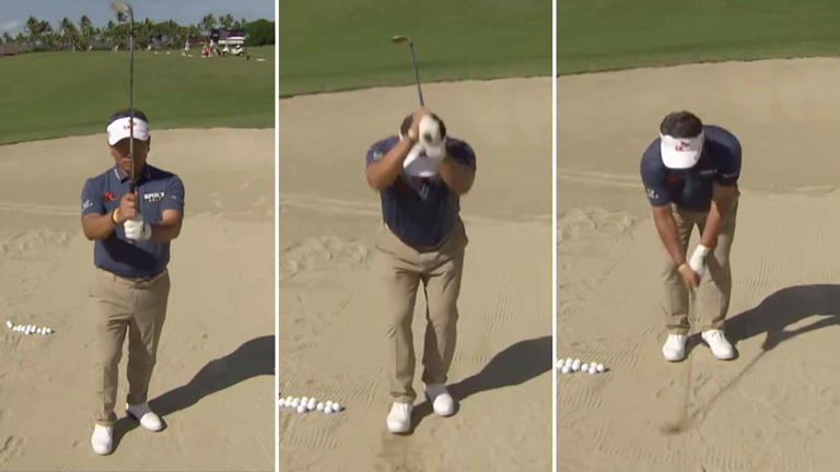 KJ Choi's bizarre drill has some unexpected benefits for bunker shots