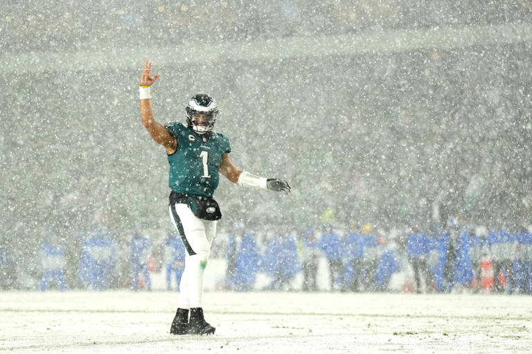 Philadelphia Eagles selling snow collected from NFC divisional win