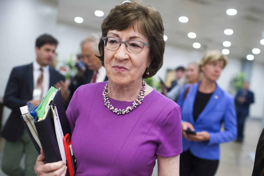 Trump Lashes Out at Republican Susan Collins, Tells GOP Senators, ‘Vote ...