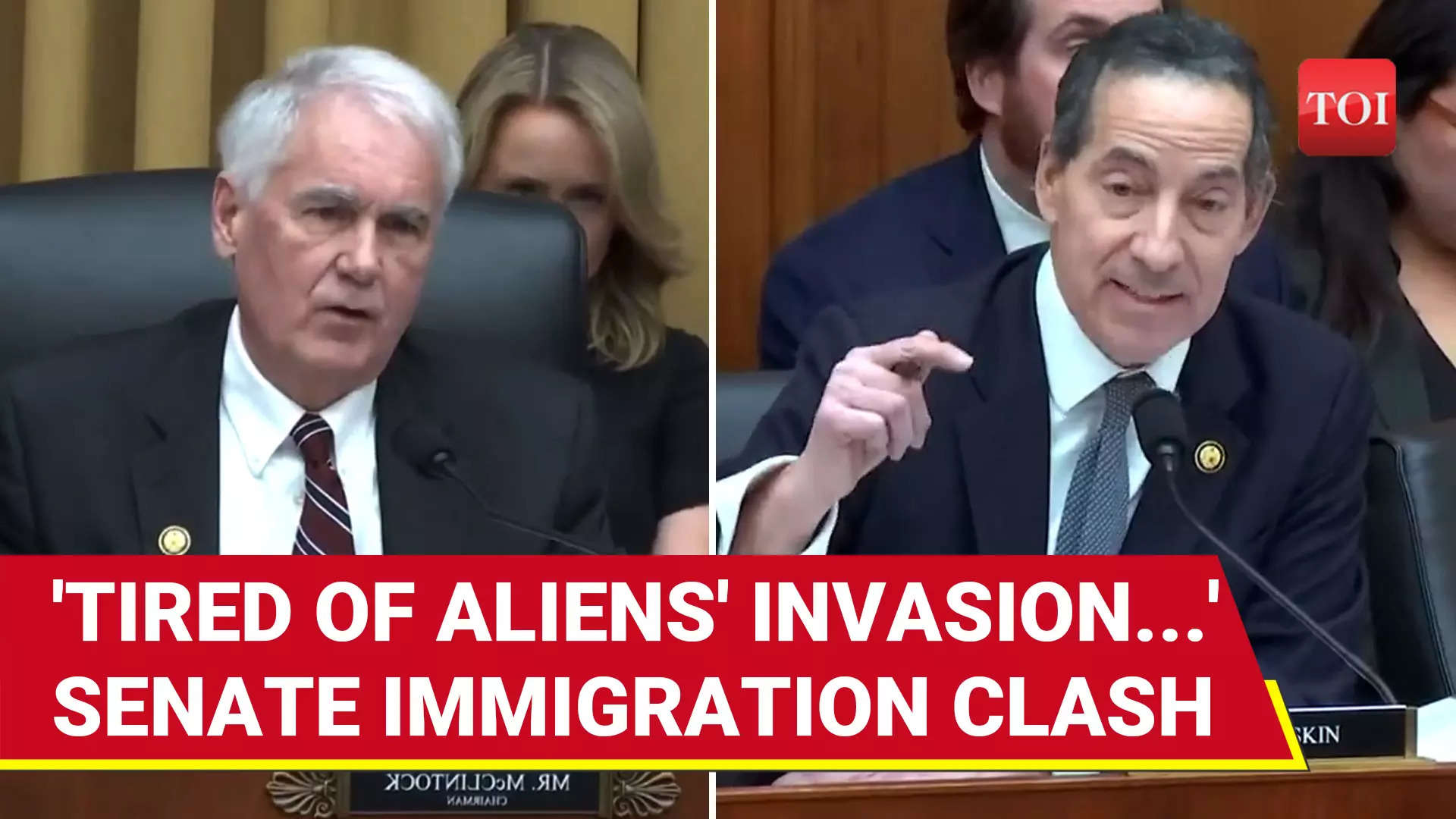 'America Invaded': Huge Immigration Fight In U.S. Senate; Tom ...