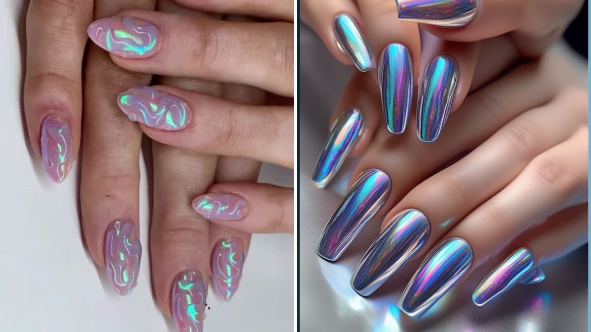 ¿Adiós gelish? Las ‘holographic nails’ son la tendencia que todas ...