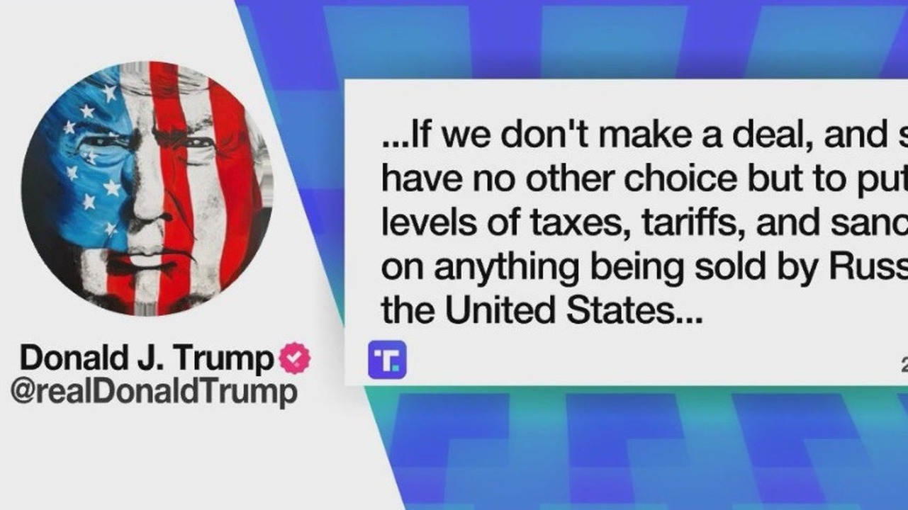 Trump threatens Russia with taxes, tariffs