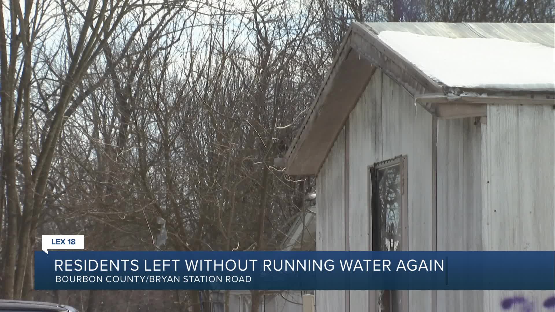 Residents Left Without Running Water Again