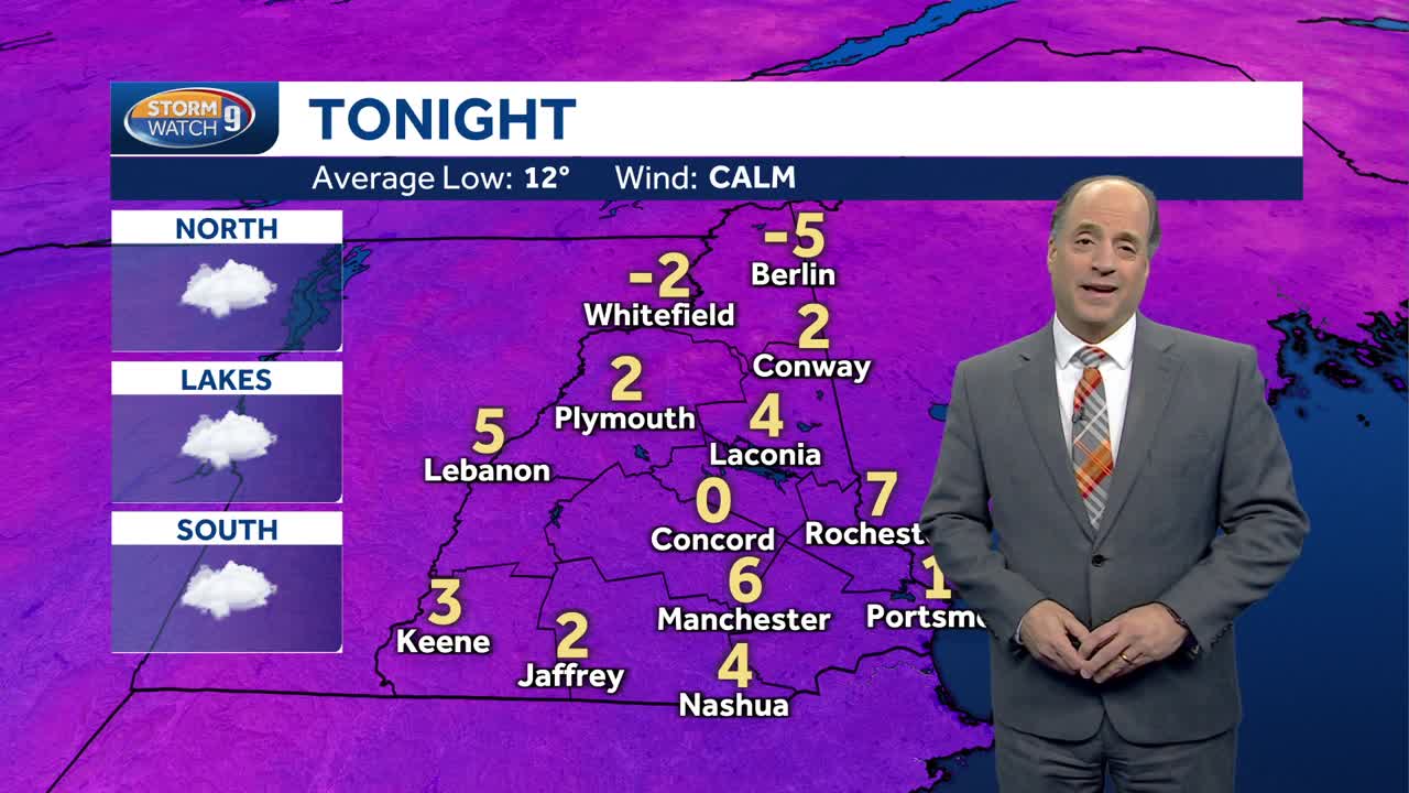 Video: Cold continues with more seasonable weather ahead