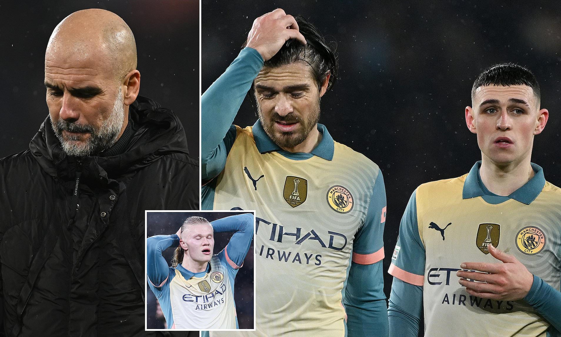 Pep Guardiola claims Man City 'have to accept' that they 'struggle ...