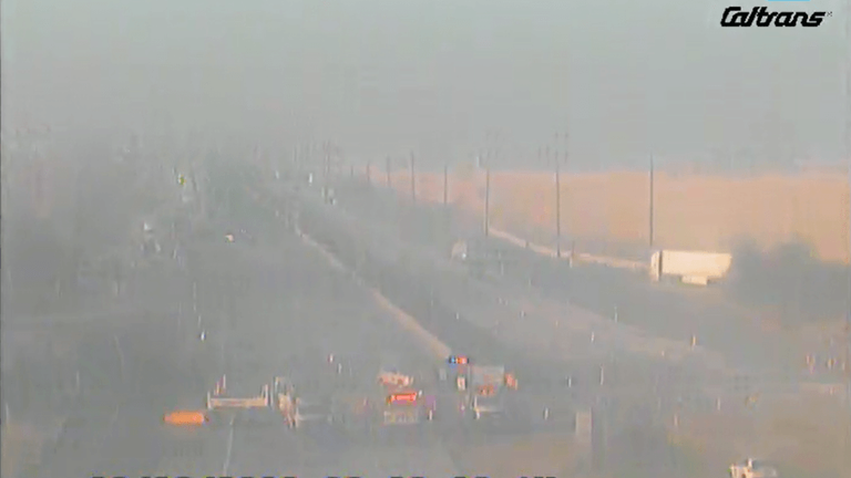 Interstate 5 reopened after Hughes Fire forced closure