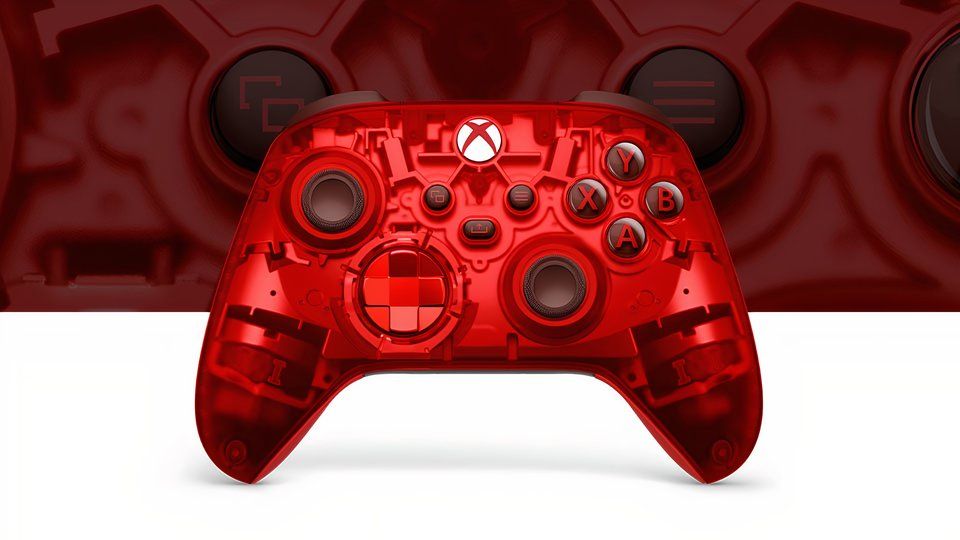 This new clear red Xbox Wireless Controller looks rad, and you can pre ...