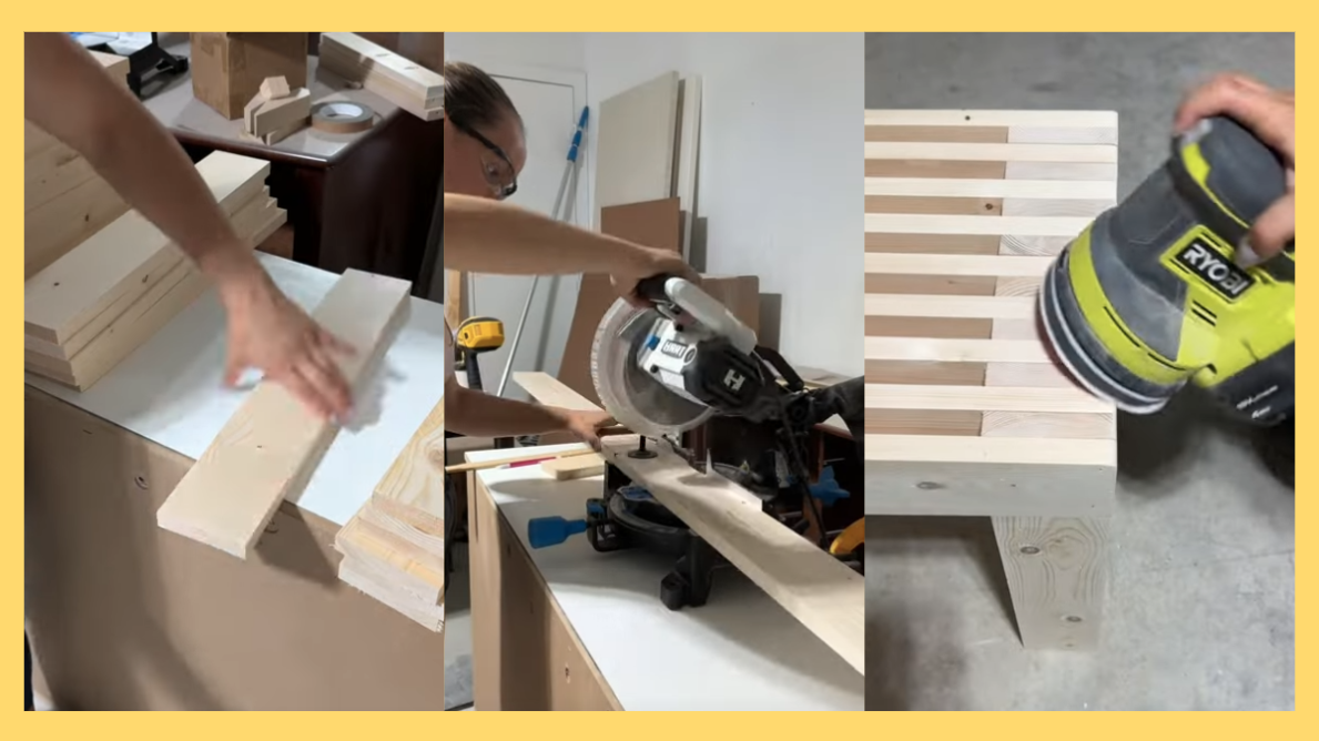 DIY Slatted Bench: A Stylish and Simple Weekend Project!