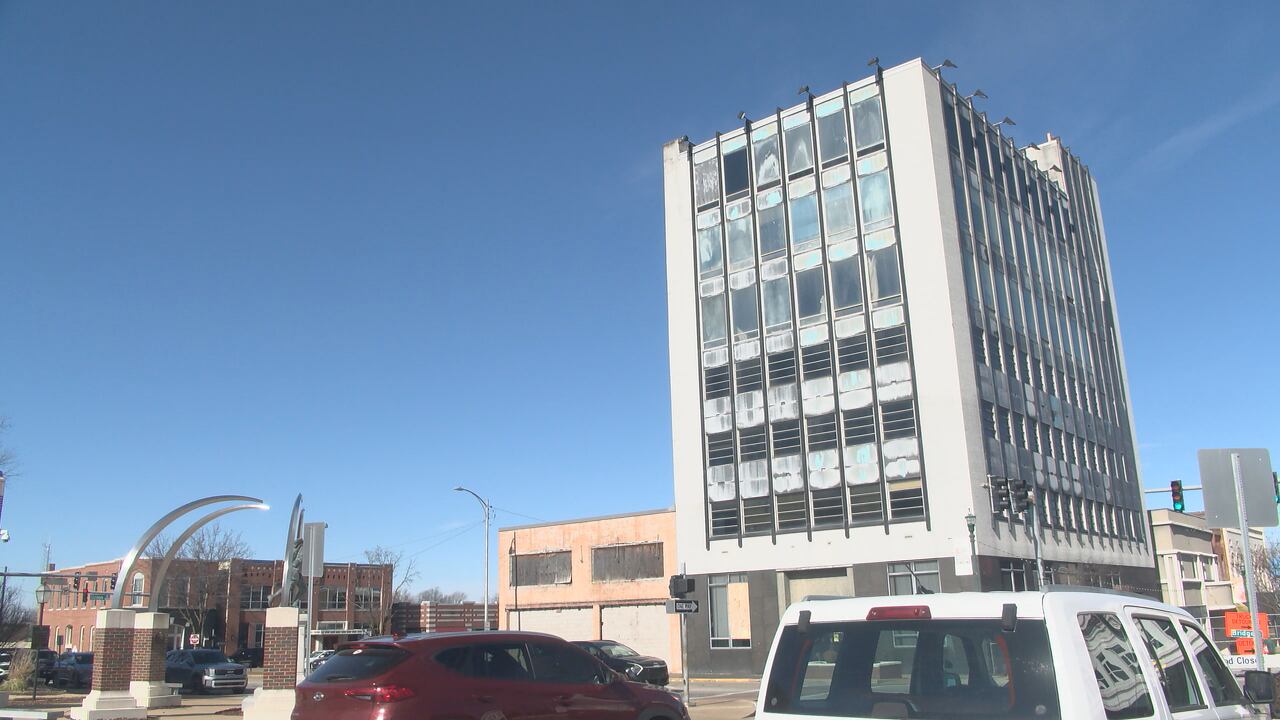 The process of taking down historic building