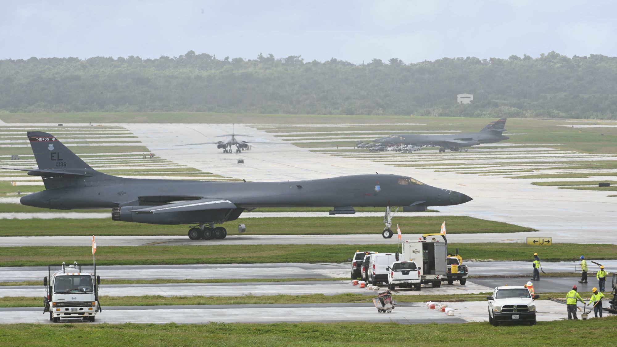 USAF Begins First Bomber Task Force Mission of 2025 with B-1B Lancers in Guam