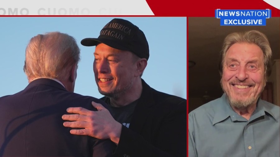 Elon Musk’s father calls claims Elon made Nazi salute ‘rubbish’