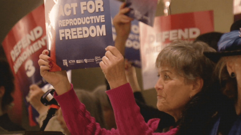Residents rally at Missouri State Capitol in support of Amendment 3