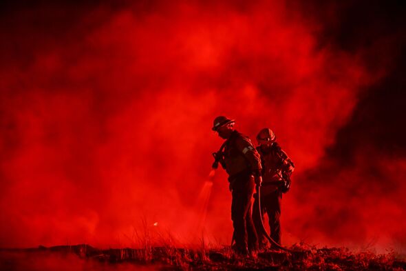 Hughes Fire map lays bare huge area of LA County being decimated by inferno