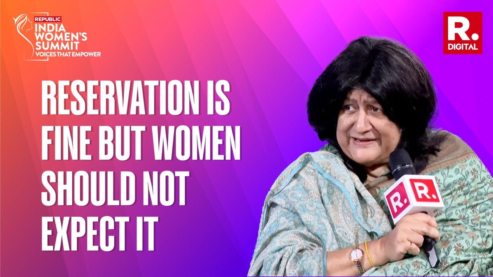 Reservation Is Fine But Women Should Not Expect It: Justice Indrani Banerjee