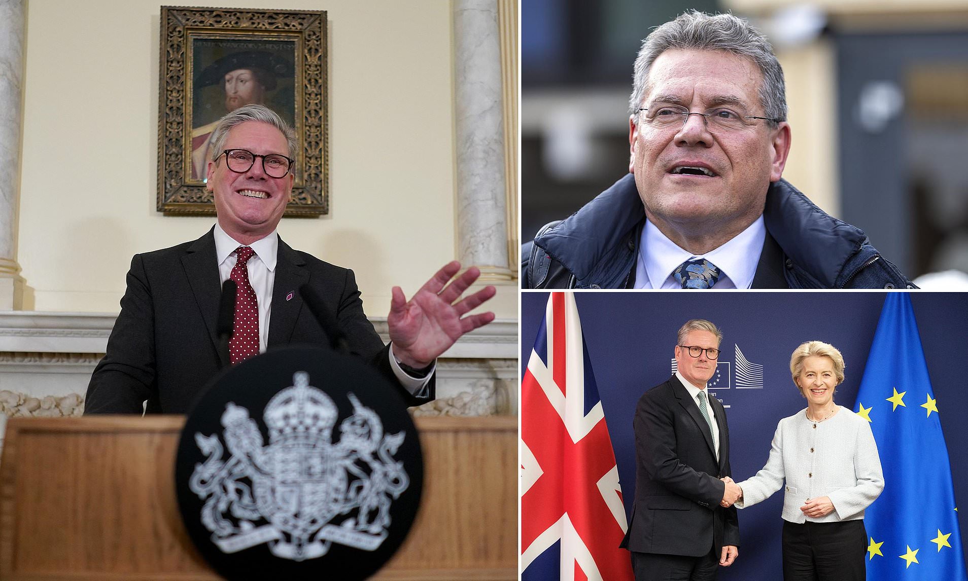 EU chief hints at terms for Keir Starmer's Brexit 'reset'