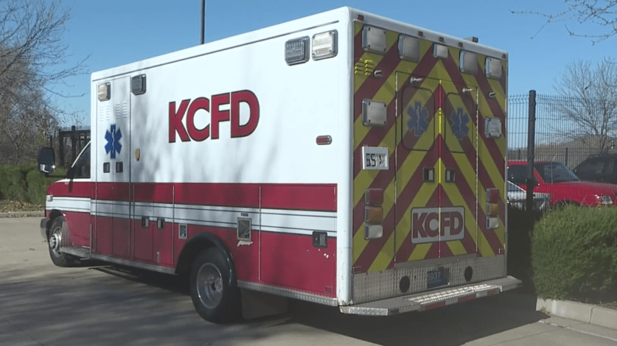 KCFD firefighter injured on duty after being hit by car
