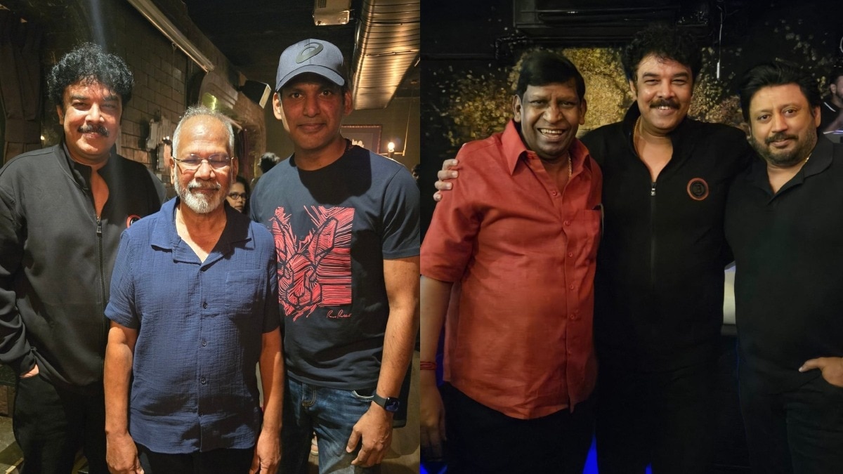Khushbu hosts birthday bash for Sundar C: Mani Ratnam, Vadivelu and ...