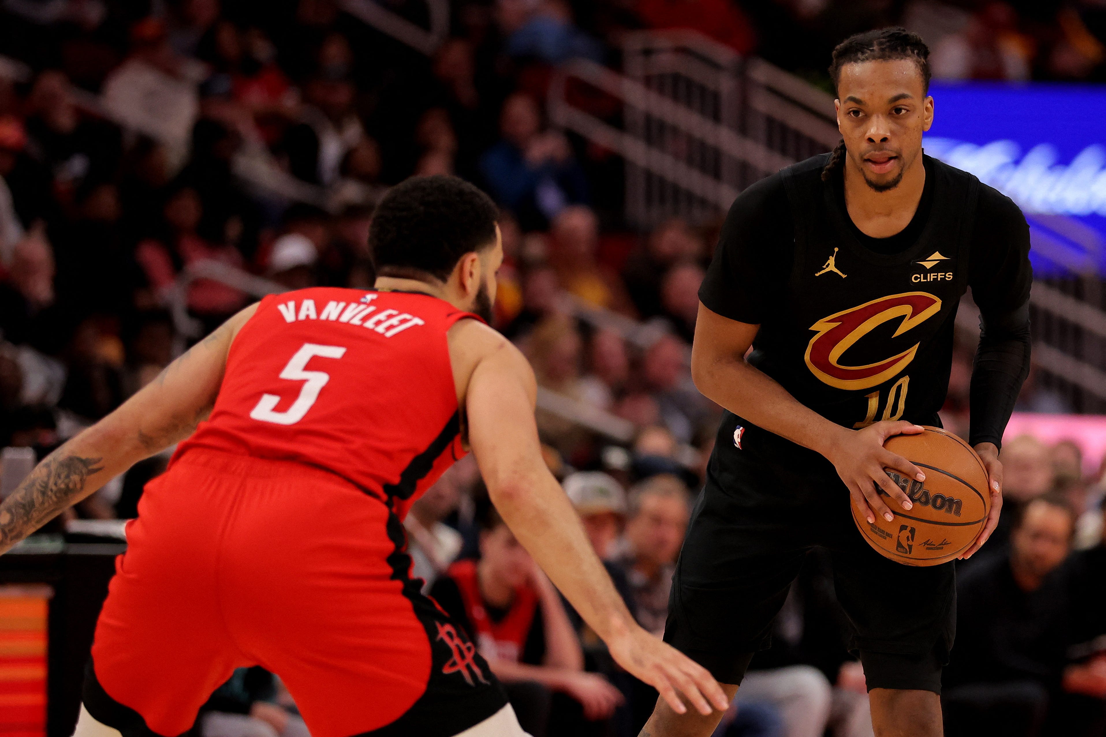 Cavaliers score vs. Rockets | Darius Garland's missed free throws late ...