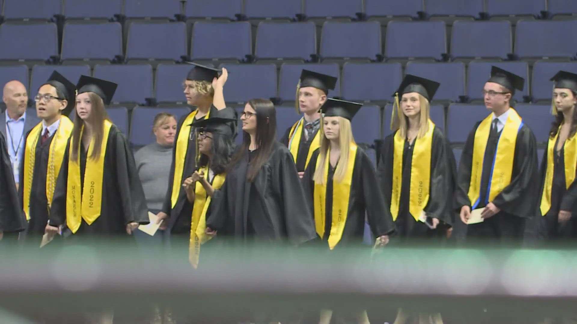 More students graduating high school, fewer dropping out, says state ...