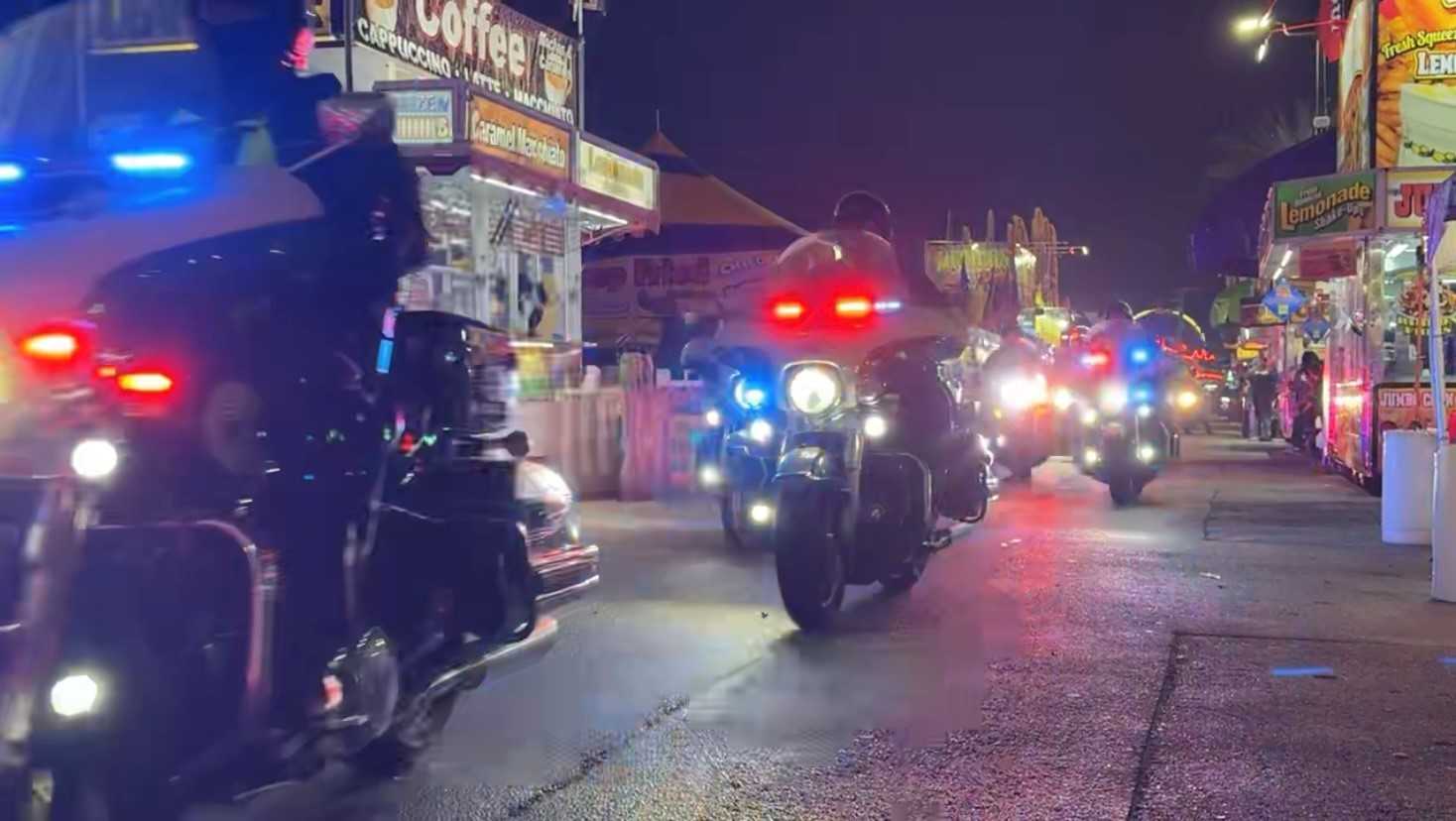 Bike Night at the fair honors three fallen PBSO deputies