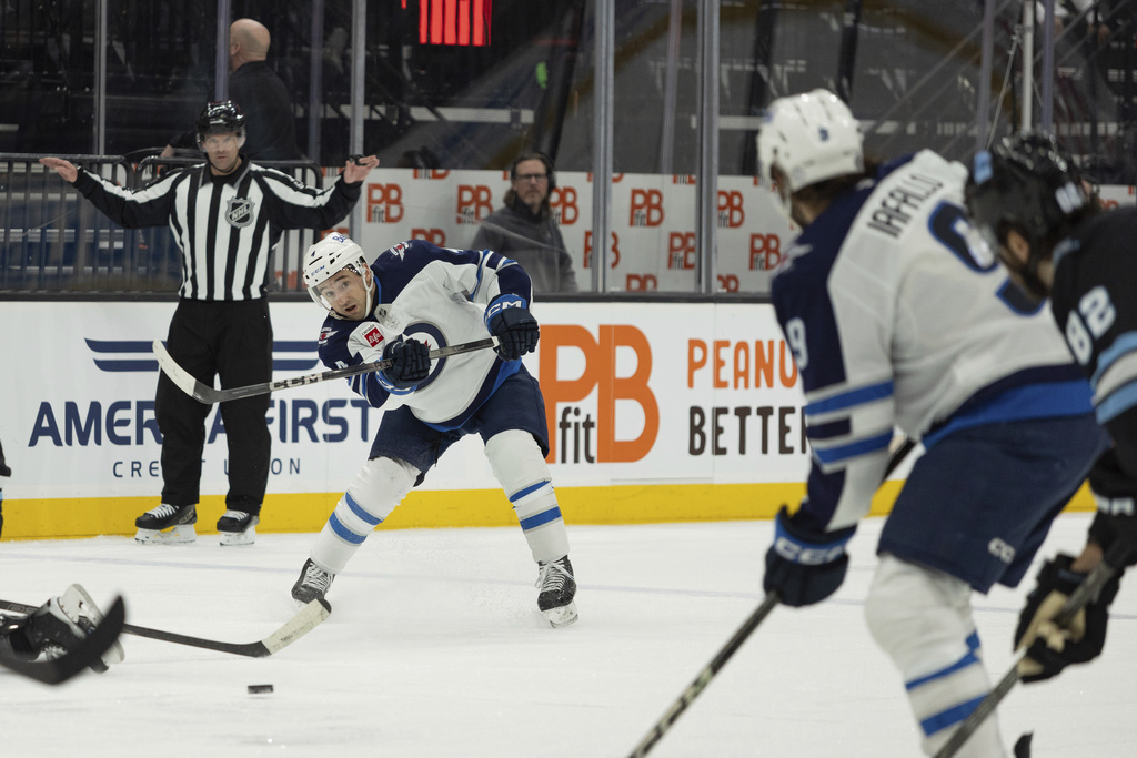 Pionk scores in OT to lift Jets to 3-2 win over Avalanche