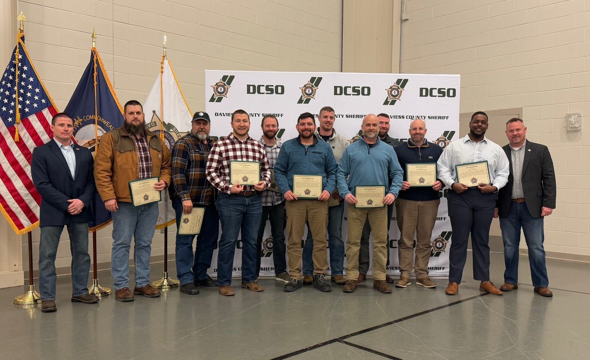 DCSO staff honored at annual awards banquet