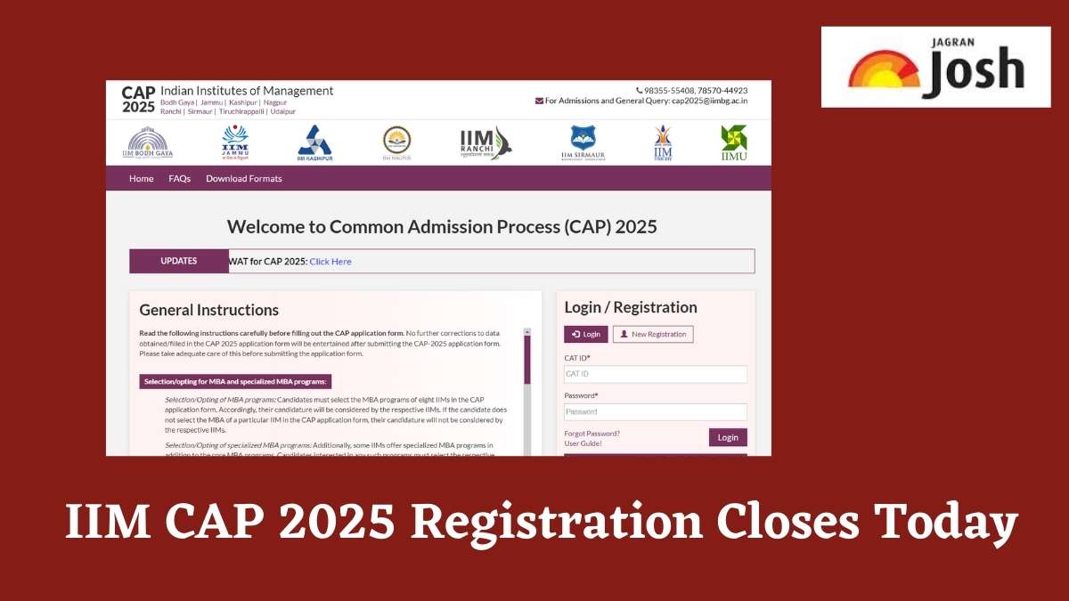 IIM CAP 2025 Registration Closes Today: WAT and PI Scheduled to Start ...