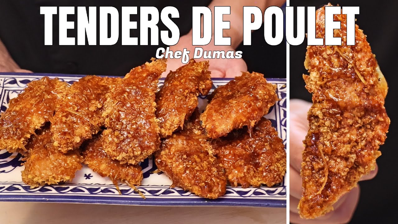 Recette de Tenders de Poulet Cuits au Four au Citron et Sirop d'Érable