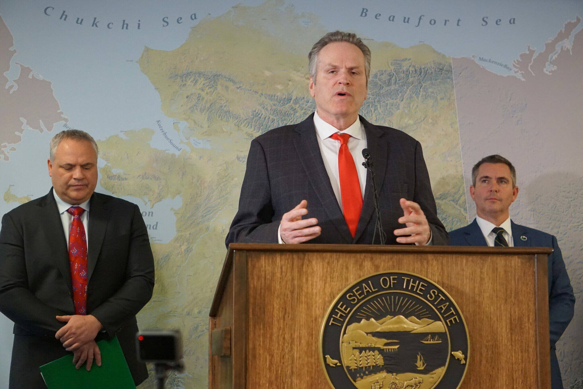 Gov. Dunleavy and administration officials applaud Trump’s Alaska policies