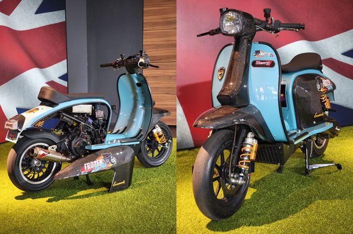 Penantang Baru Matic Drag Scomadi Technica, Bodi Karbon Mesinnya Bikin ...