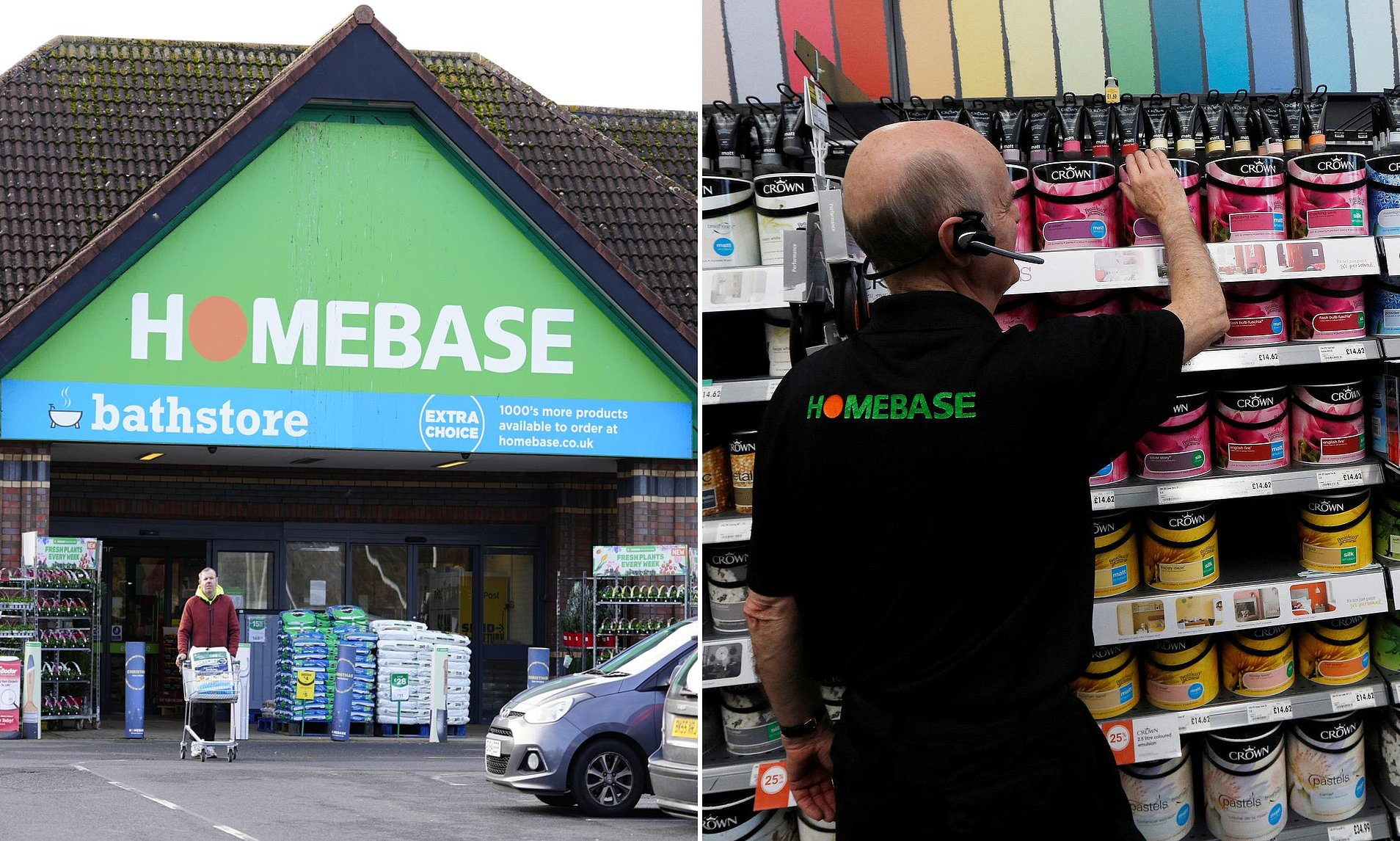 Map reveals Homebase branches shutting forever in January