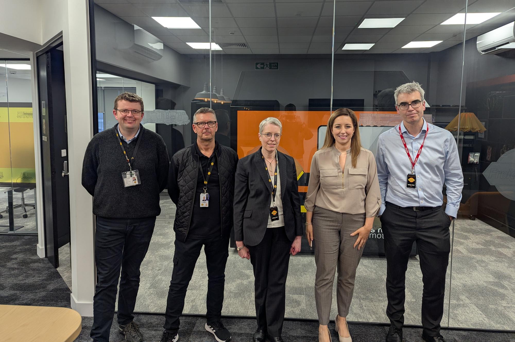Doncaster Central MP Sally Jameson visits Freightliner’s training academy